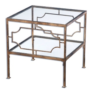 Uttermost Genell 20" x 19" Accent Table - Bed Bath & Beyond - 13021367